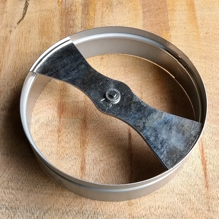 Ventilation Adjustable Round Radial Damper For Hvac - Buy Radial ...