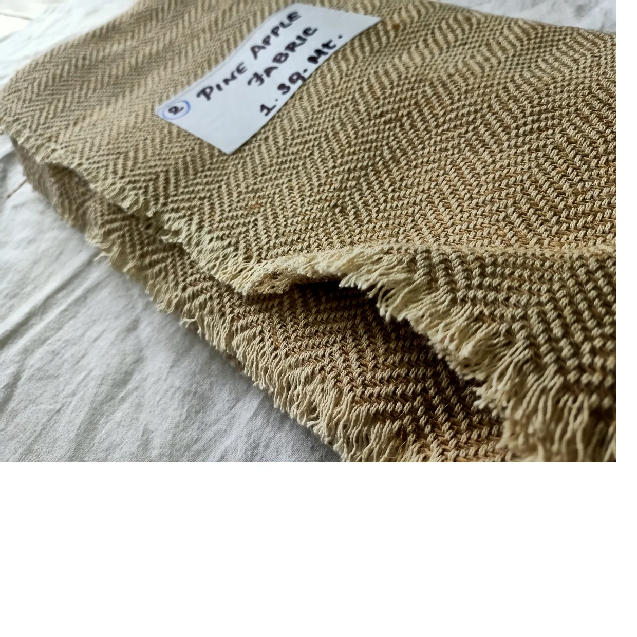 Recycled Pineapple Fiber Fabric - Eco-Friendly & Versatile