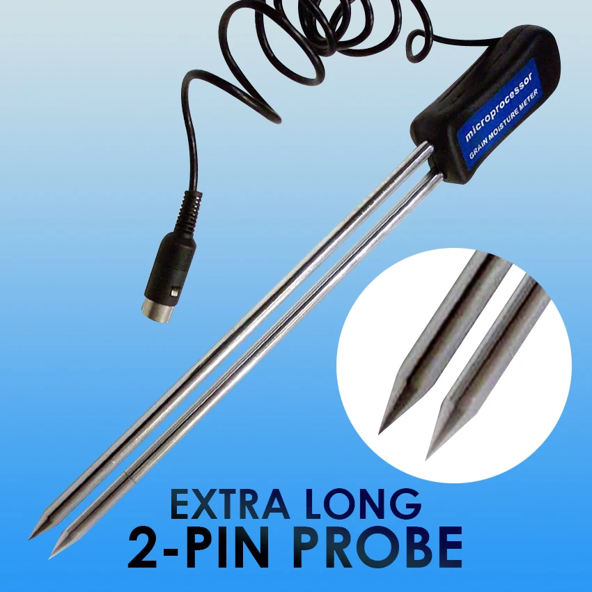 Handheld Digital Grain Moisture Meter 8-20% Tester Rice Corn Wheat ...