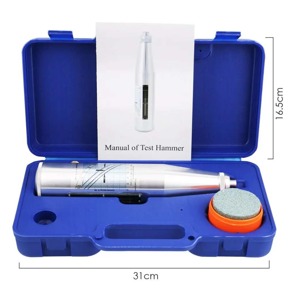 Schmidt Hammer Concrete Rebound Tester - 10-70mpa Resiliometer