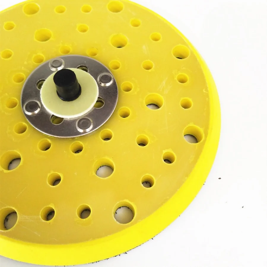 150mm Hook and Loop Backing Pad 6 Inch PU Backing Pad with 17 Holes ...