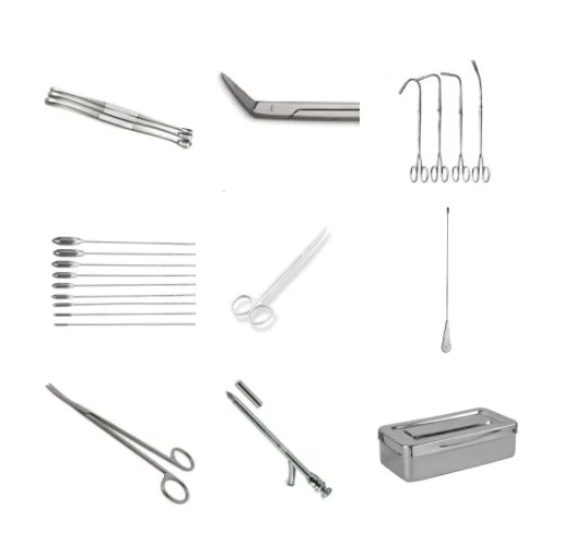 Cholecystectomy Surgical Instruments 25 Pieces Set by Nomi Brothers