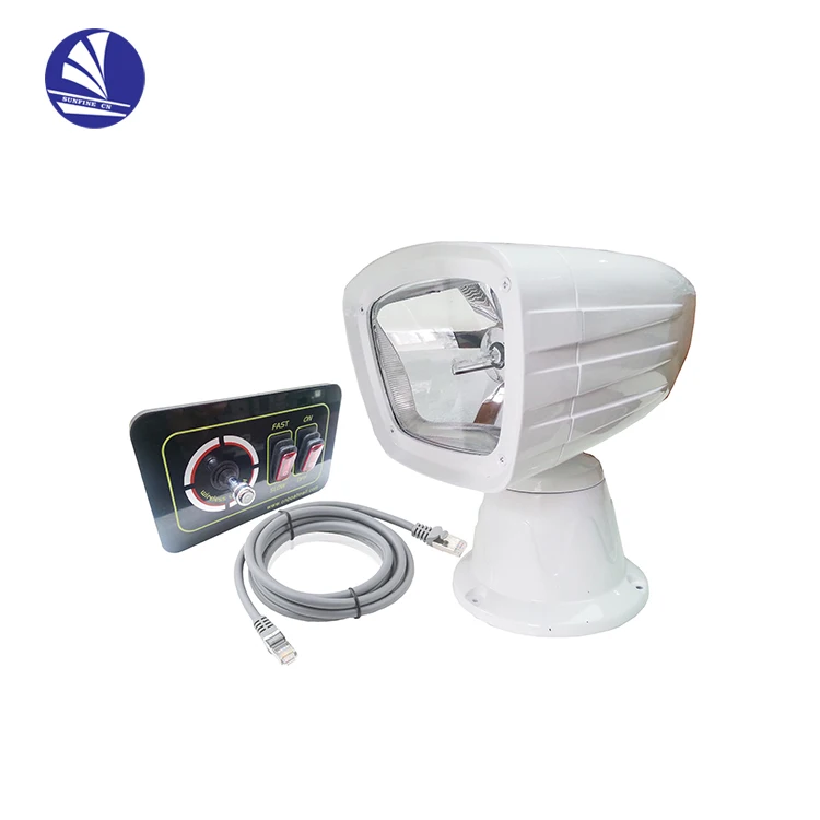 Marine Outdoor Waterproof 12V 24V Remote Control HID Searchlight 100W ...