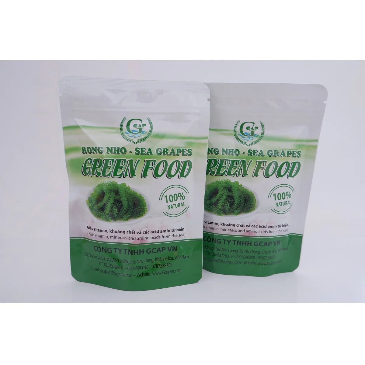 香囊包装越南绿色食品调味盐渍海葡萄100克拉链| Alibaba.com