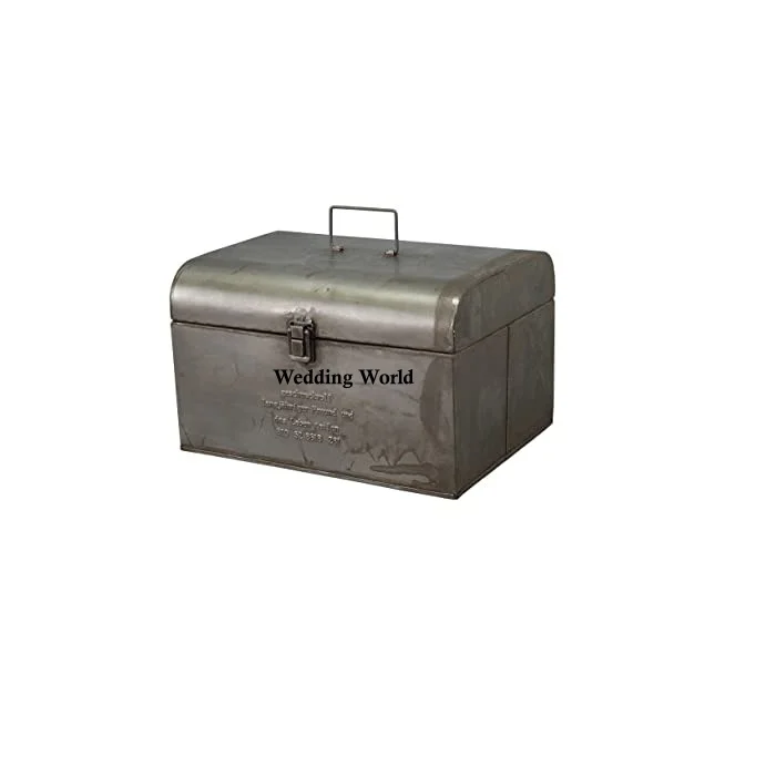 Metal Trunk Box - Durable and Stylish Storage Solution