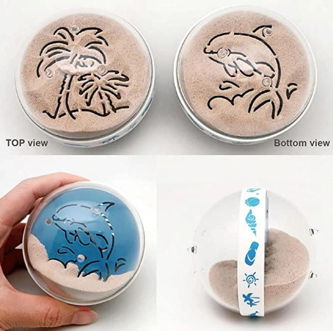 Sand Globe Paperweight - Ocean Souvenirs from Patcher