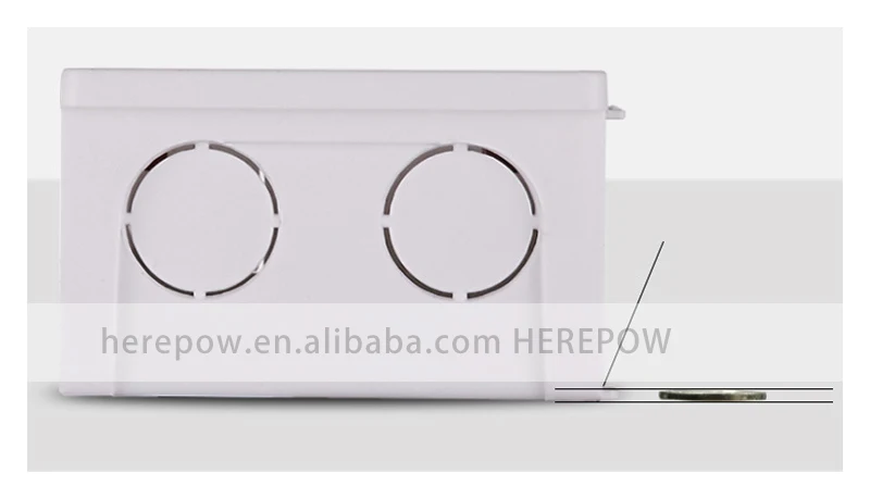 86 Type Switch Socket Mounting Box - White Red Blue Wiring