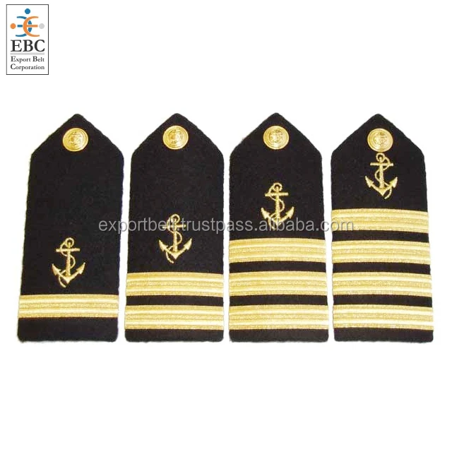 Ranks,Shoulder Boards,Epaulets For Mariners,Aviation Pilots,Crew Staff ...
