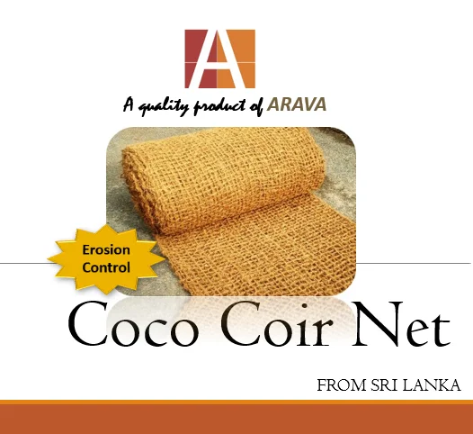 Coir Fiber Erosion Control Matting Eco-friendly Solution For Soil ...