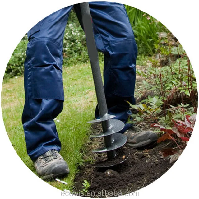 Manual Auger Post Hole Digger Hand Auger Post Hole Digger,Auger Type ...