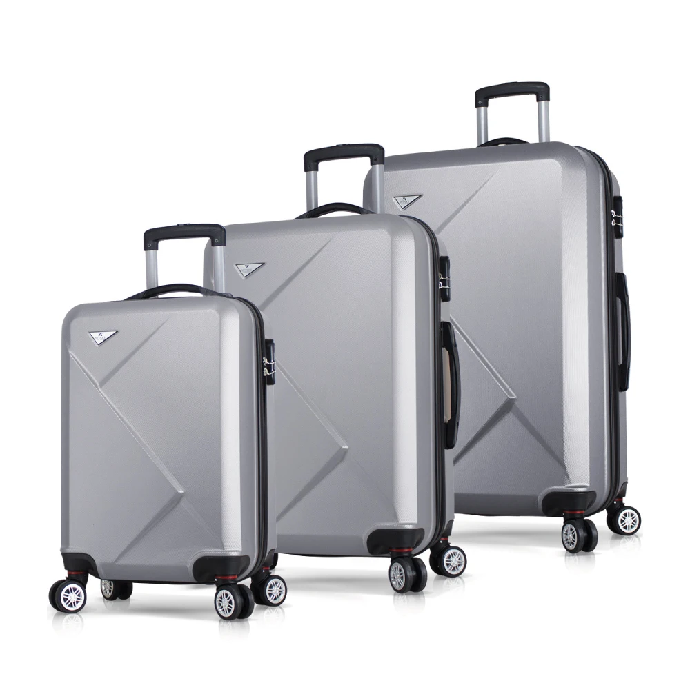 High Quality Wholesale Product My Valice Diamond Abs Suitcase Set Of 3 ...