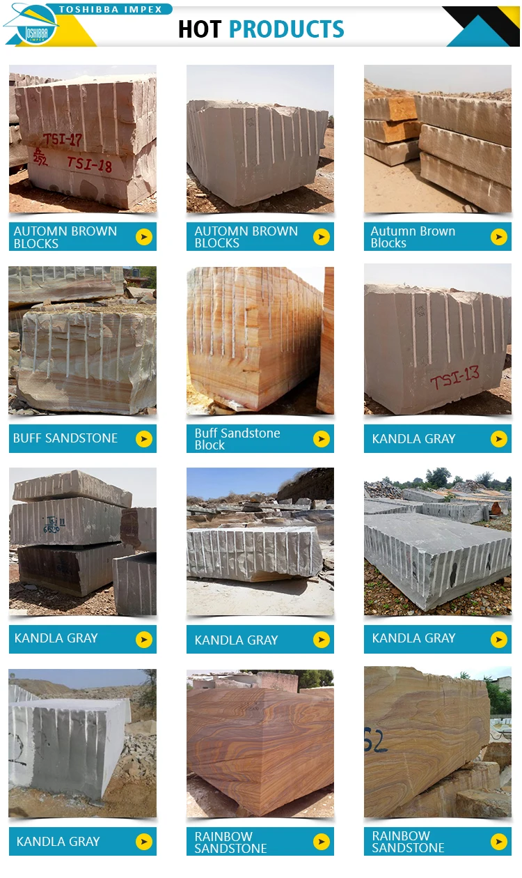 Raw Block Rainbow Sandstone Paving/Driveway/Runway All Natural Indian ...