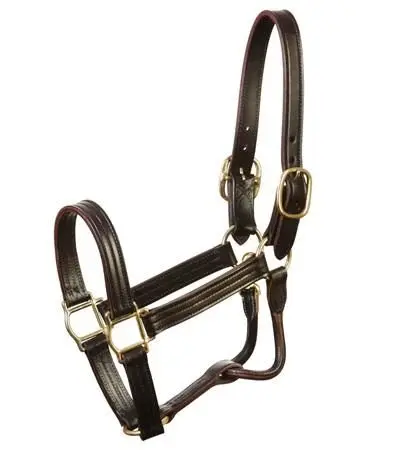 Luxury Leather Horse Halter Hardware Buckles - Customized