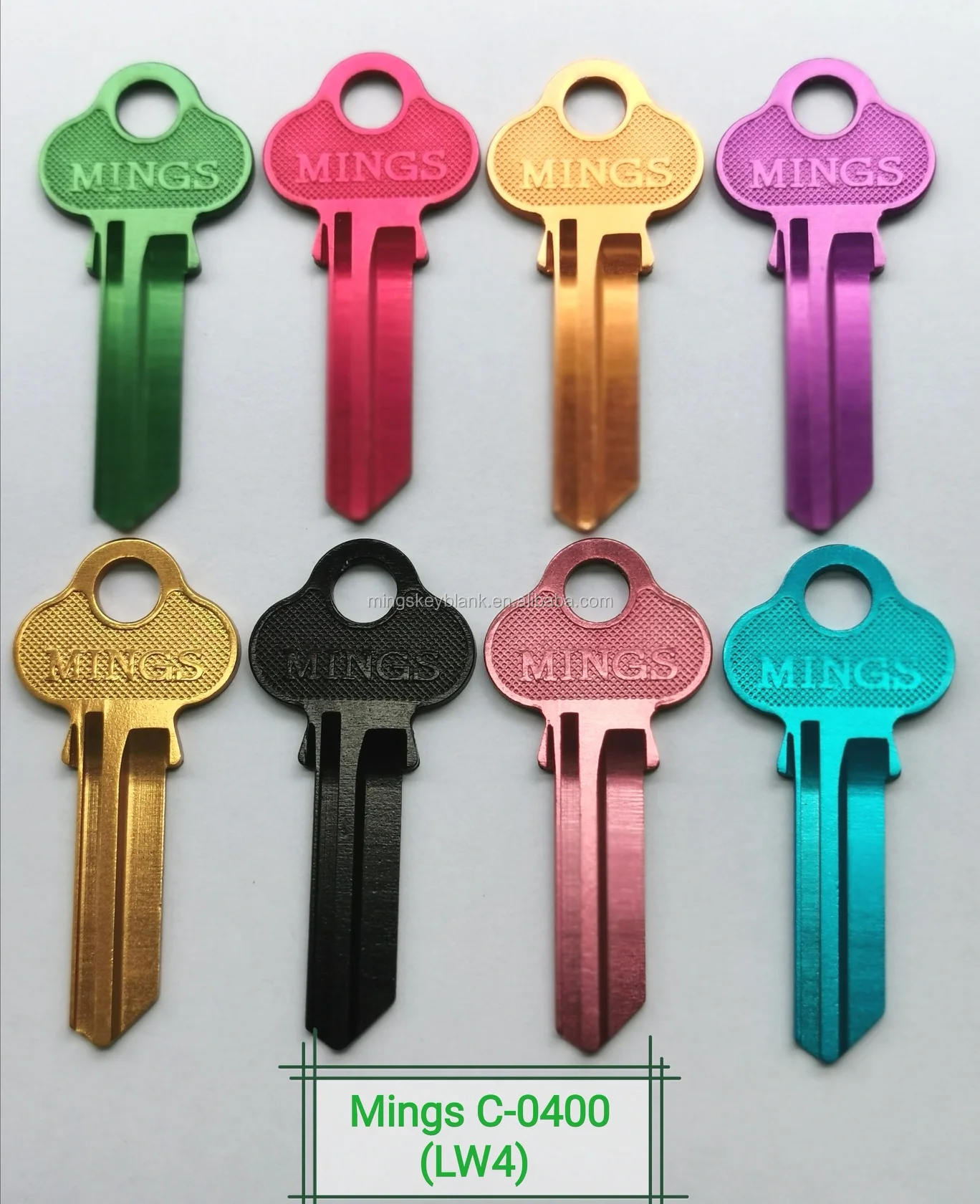 High Quality Ultra Light Unbendable Lw5 Colour Key Blank For Locksmiths ...