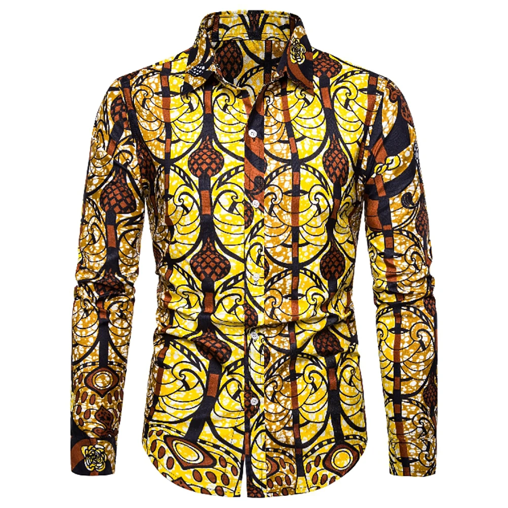 New Fashion Blue Casual Shirt Custom Style Mens Casual Shirts Long