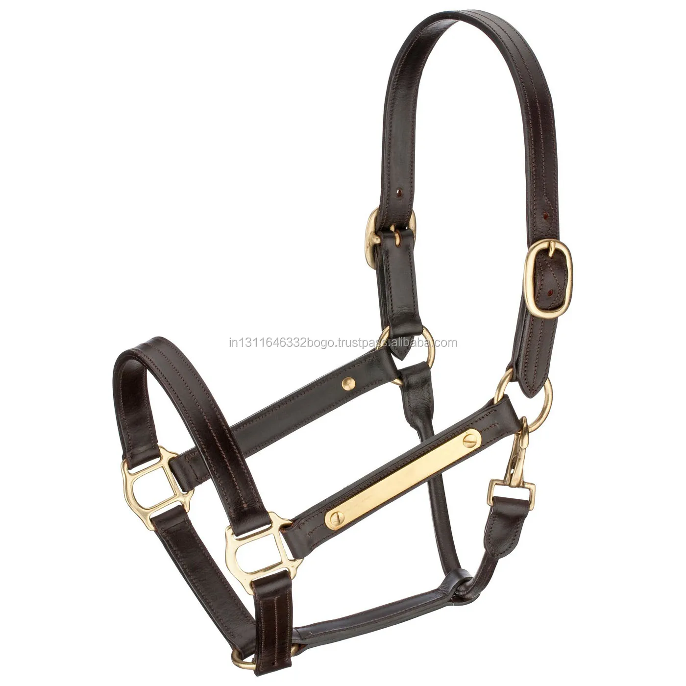 Heavy Duty - Extra Strong - Leather Horse Halter - Designs For Big ...
