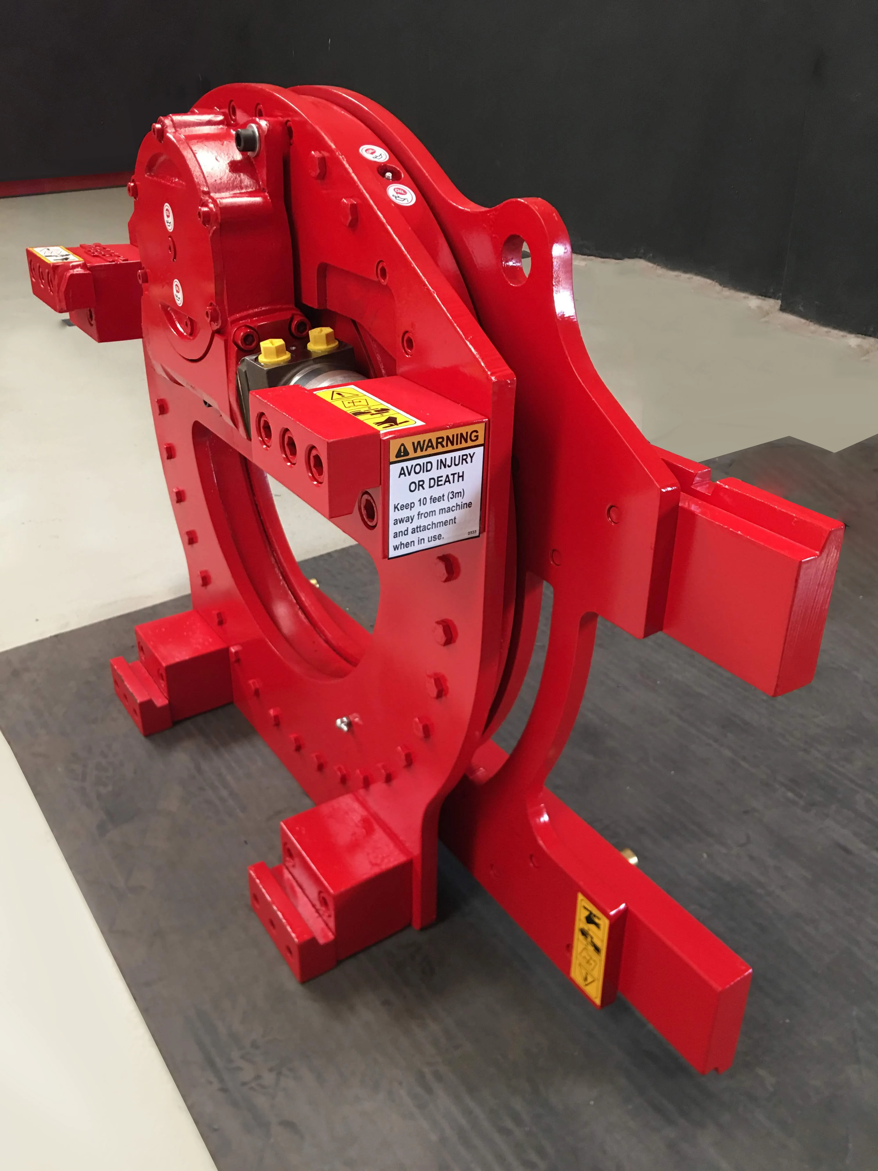 360 Degree Box Rotator Attachment for Forklift - Wagger Attachments
