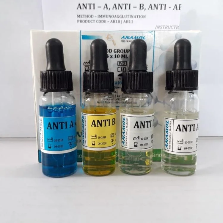 Reactivo De Grupo Sanguíneo Anti Abd - Buy Blood Group Test Kit Blood ...