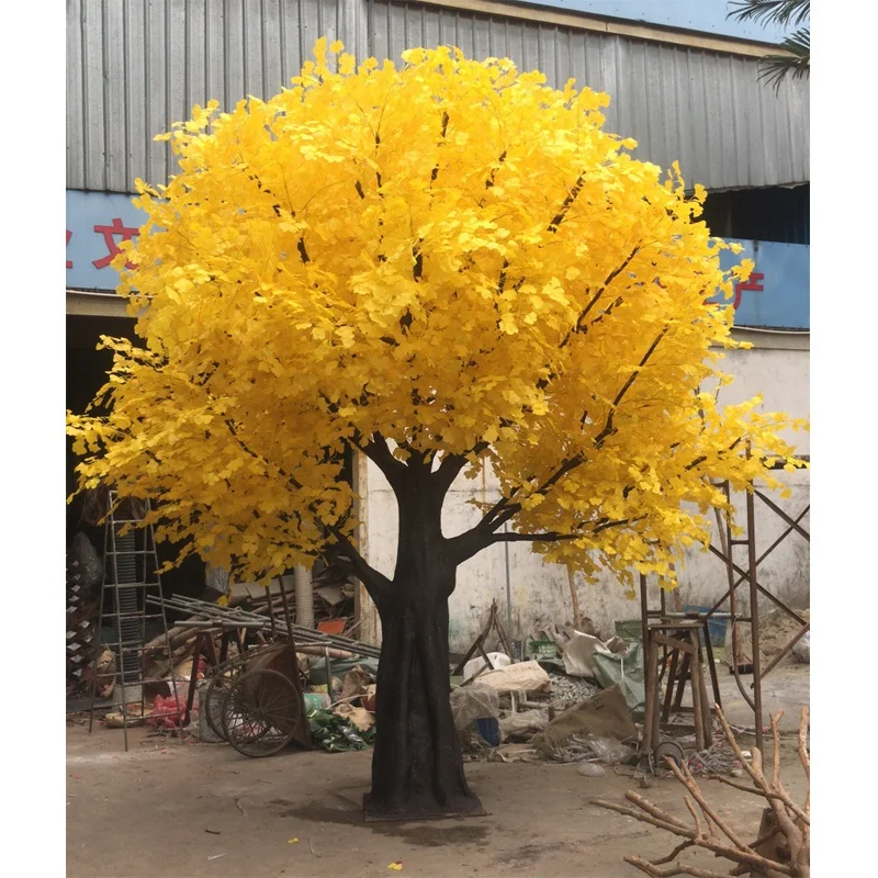 400cm Height Ginkgo Biloba Tree for Sale - Artificial Beauty