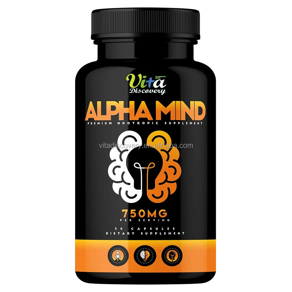 Supplement Nootropic Brain Booster Brain Nootropics Capsules Improve ...