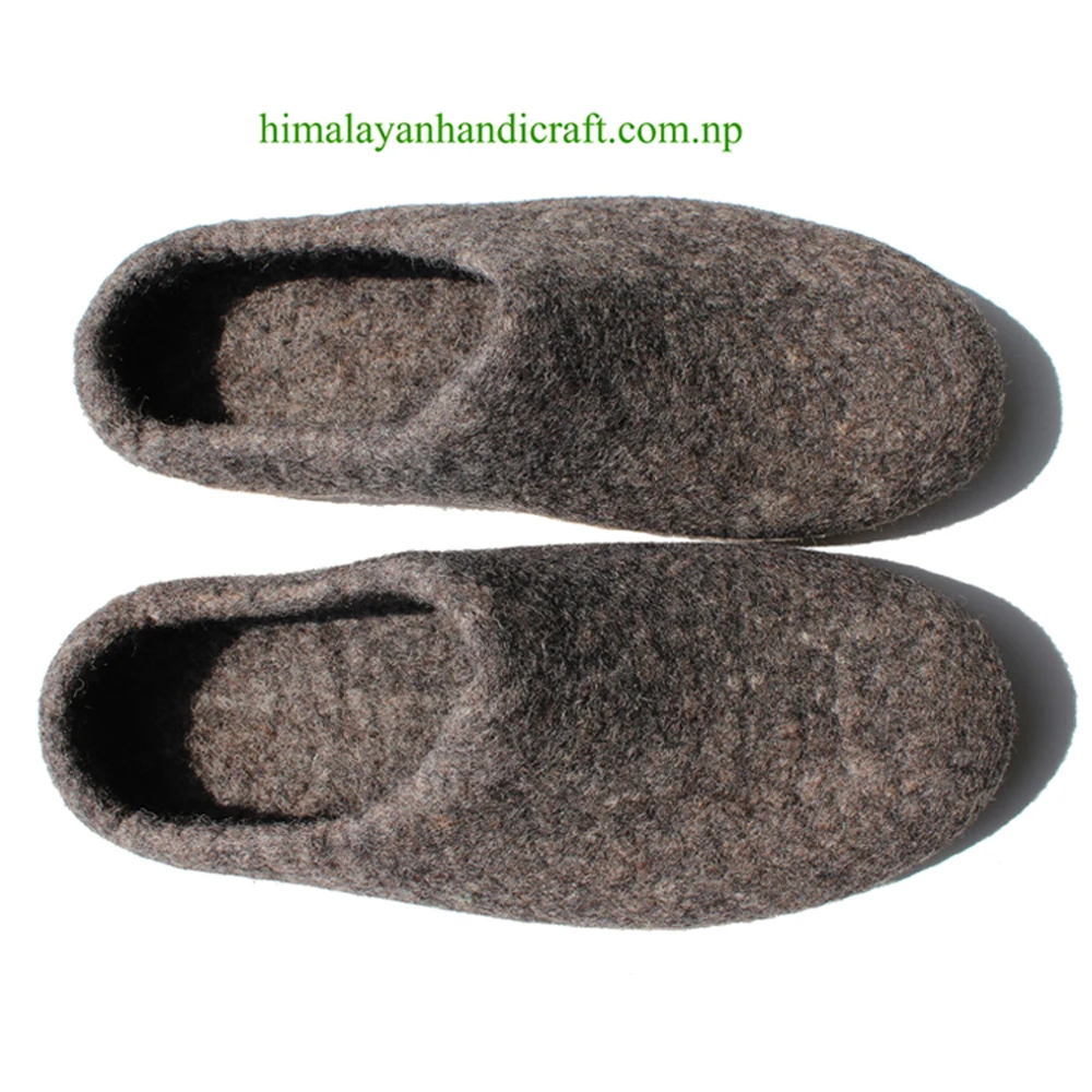Himalayan Felt Slipper - Handmade in Nepal for All Seasons