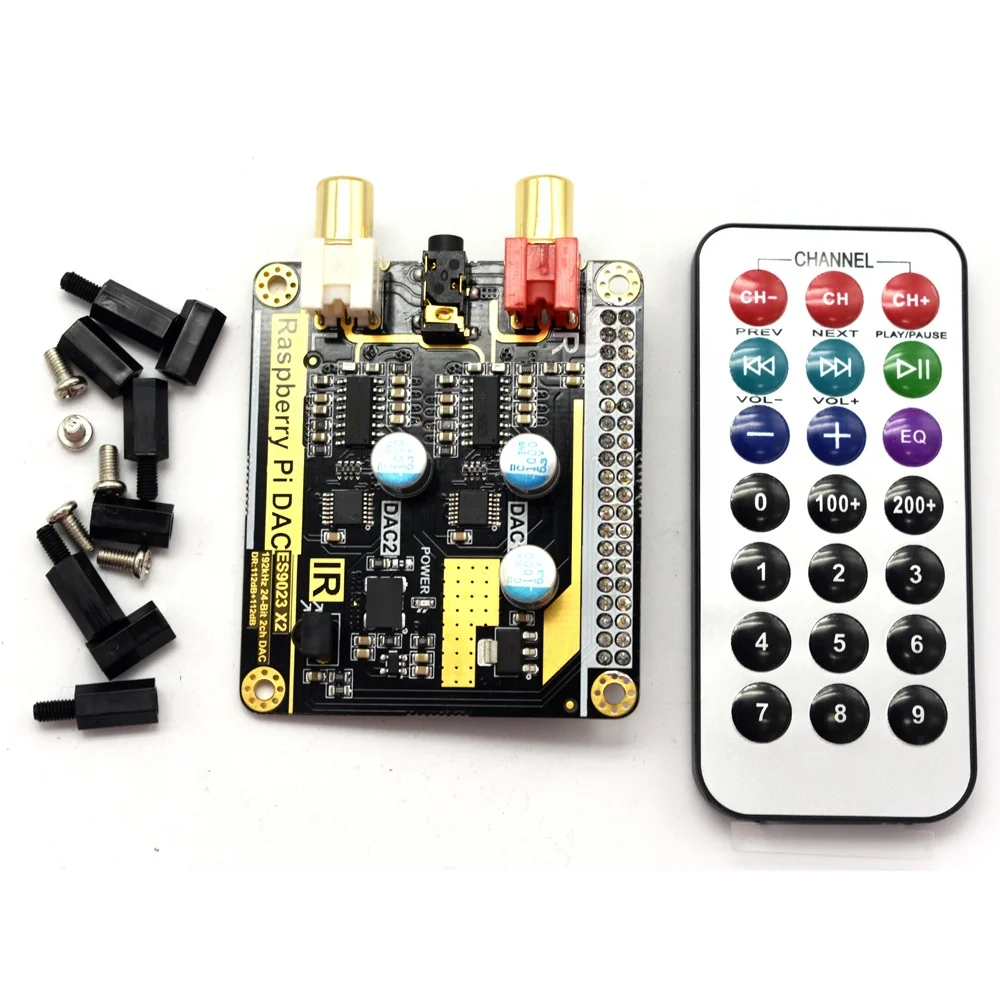 Taidacent Raspberry Hifi Dac Rpi 4b/3b+/3b/2b/zero Dual Decoding ...