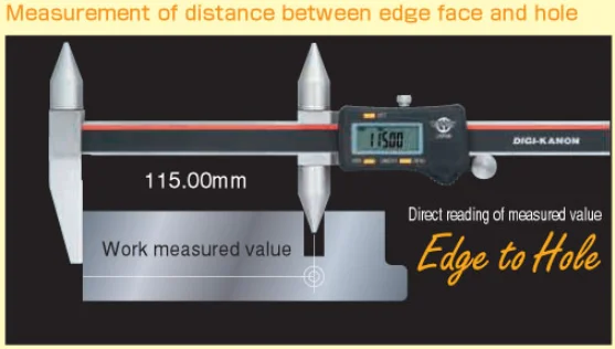 Nakamura Digital Caliper - Precision Centerline Measurement