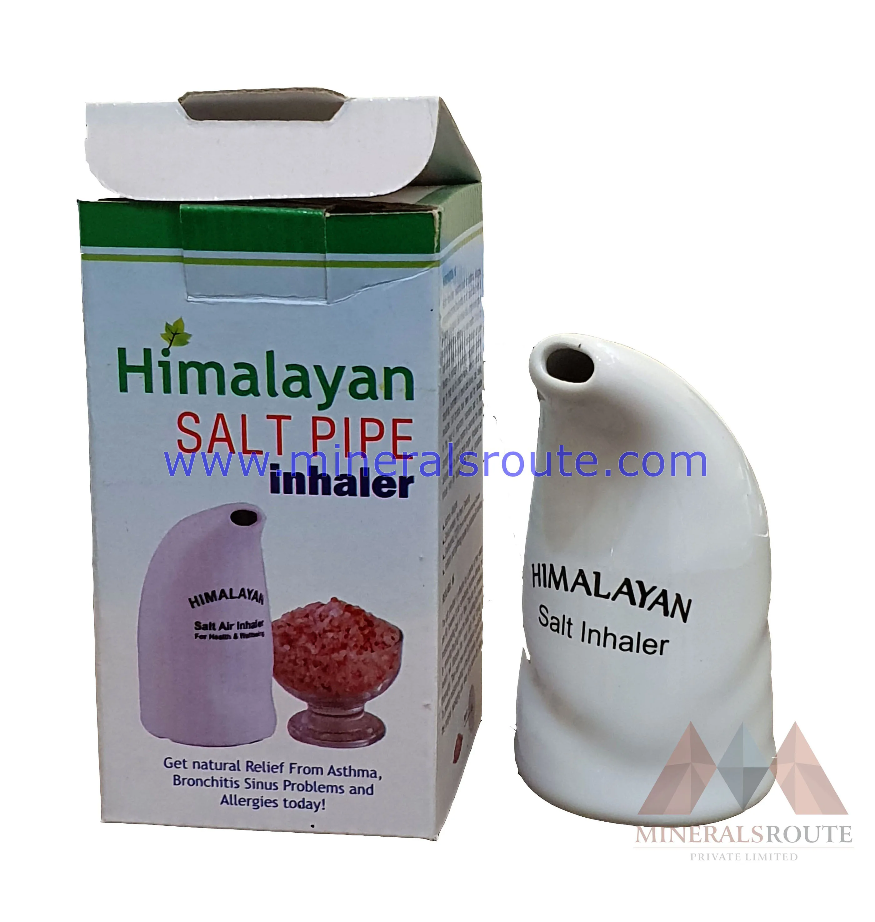 Himalayan Salt Pipe Inhaler / Salt Inhaler Pipe Supreme Salt Crafts ...