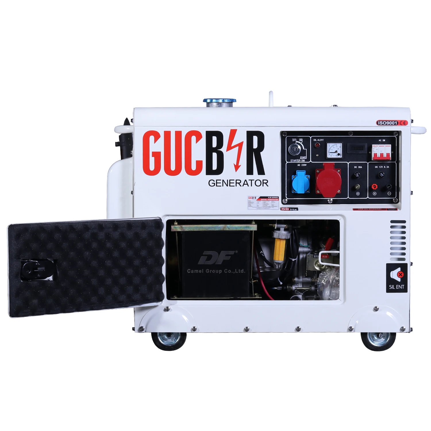 7kva Portable Diesel Genset Diesel Generator Alternator Ats Cb Canopy ...