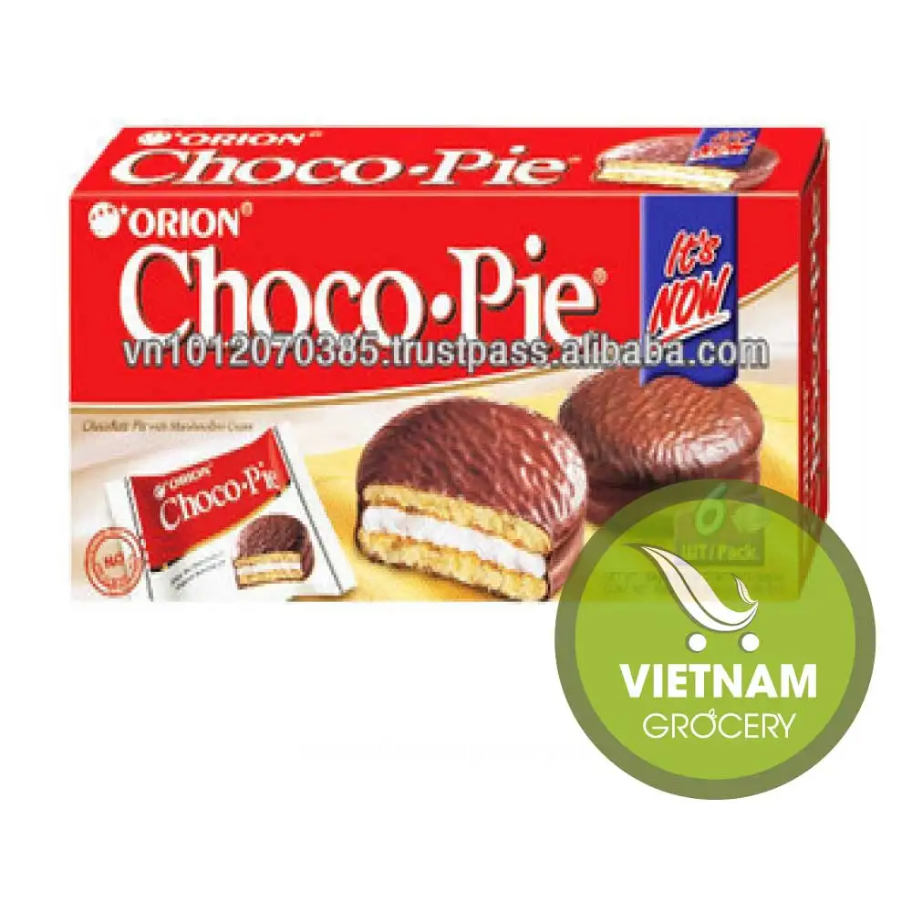 Orion Chocopie,Chocolate Cake With Cream (8 Boxes/carton) Fmcg Products ...