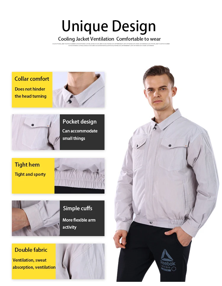 Air Conditioning Clothes - Fan Jacket for Summer Cooling