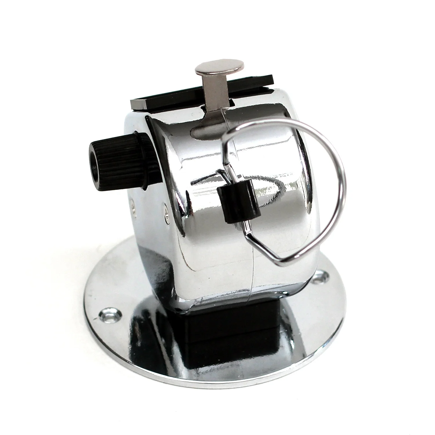 Basic 4-digit Metal Shell Desktop Number Clicker Mechanical Hand Tally ...