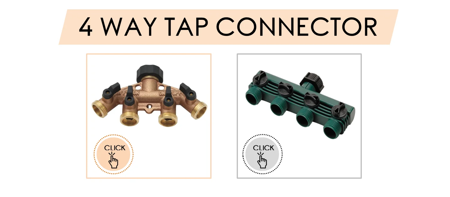 Garden Water Connector Stop Tool Hose Connection Easy-to-use Quick ...
