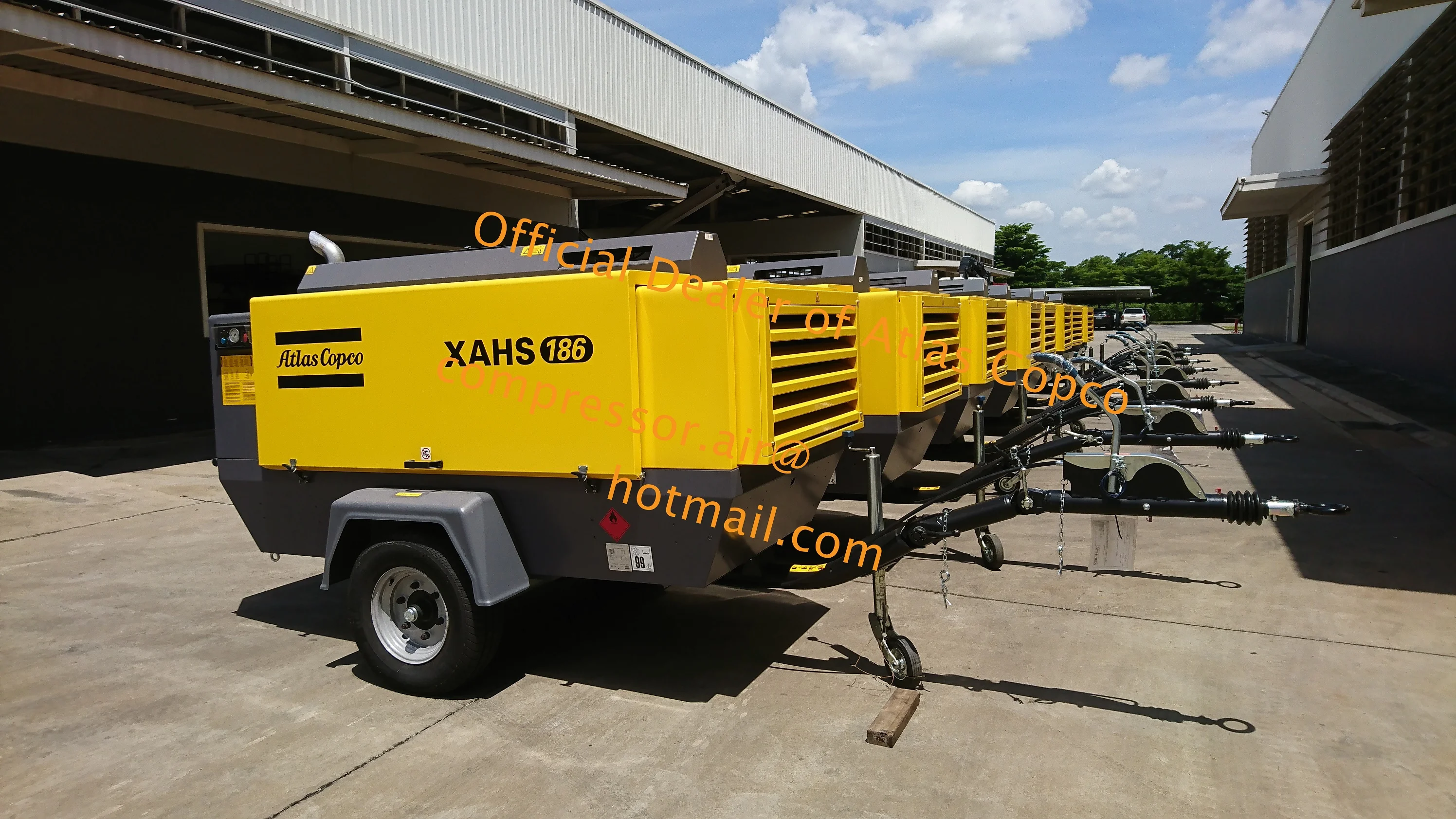 Atlas-copco XRV 1200 Air Compressors - Reliable Performance