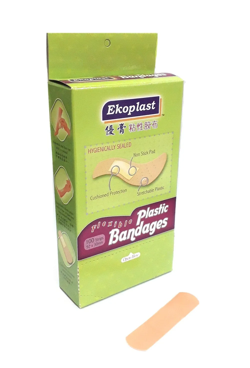 Setrip 100 Perban Plastik Fleksibel - Buy Jilid Plastik Strip ...