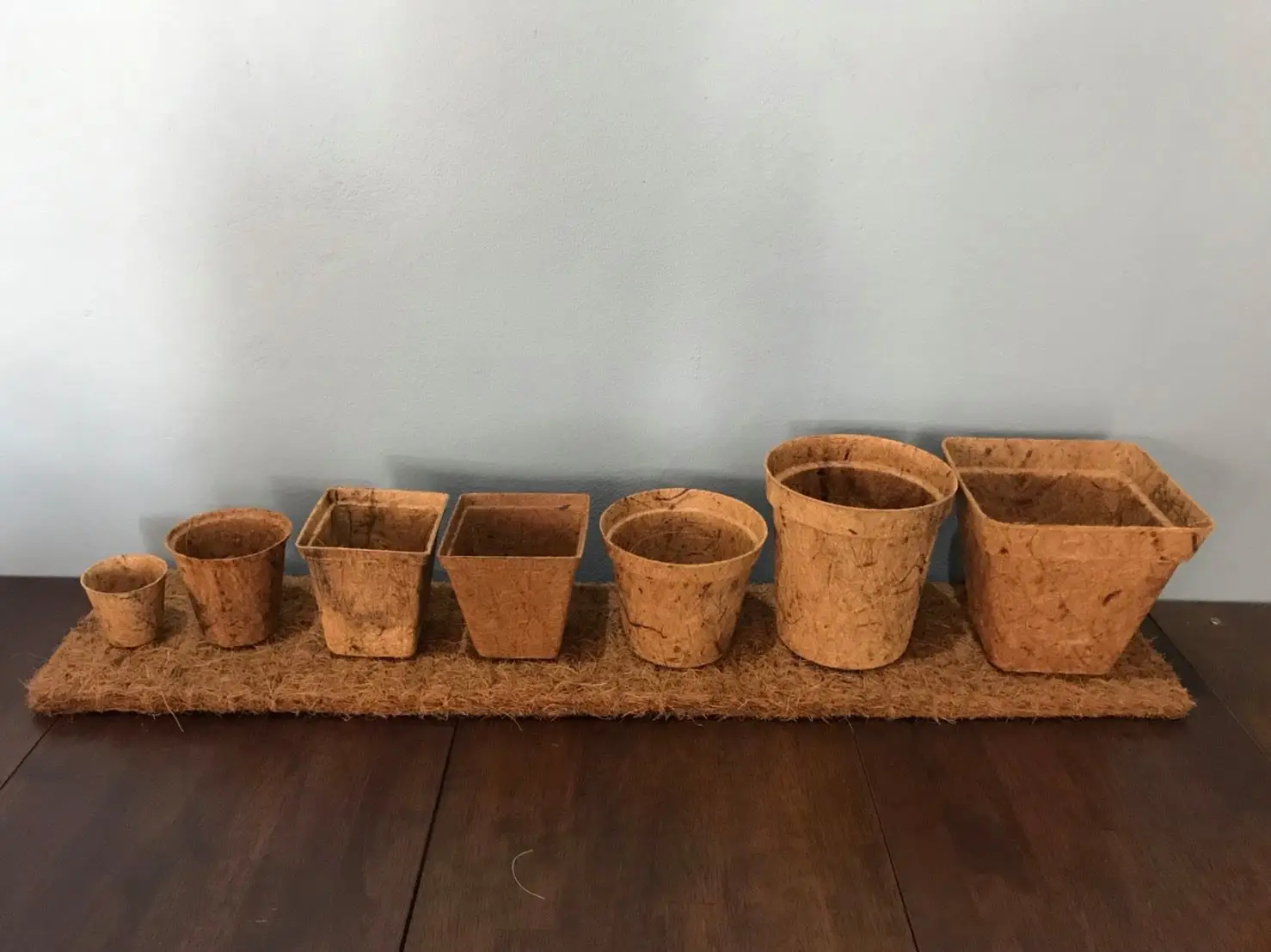 Coconut Planter Coir Pot Fiber Pot Husk Pot Eco Friendly Biodegradable ...