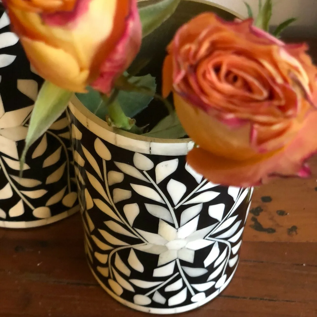 Latest Design Bone Inlay Flower Pot Planter For Home Decor Products ...