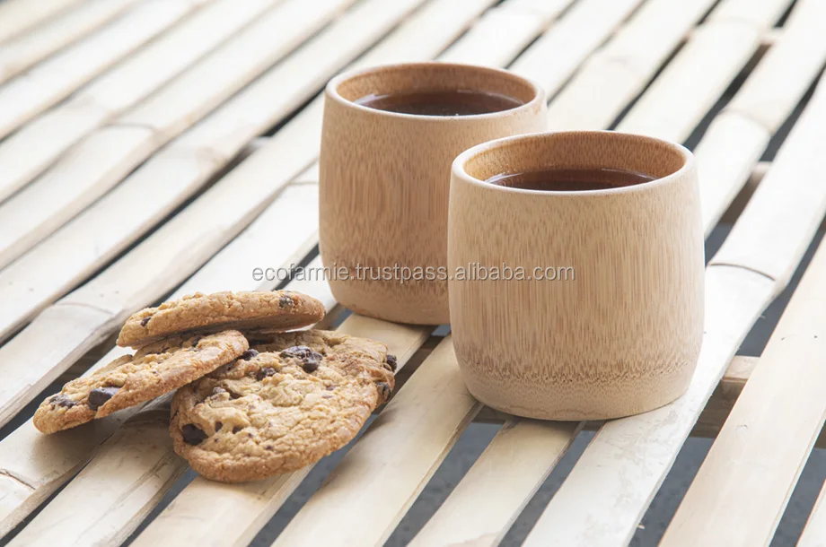 Eco-friendly Bamboo Cups - Customizable & Sustainable