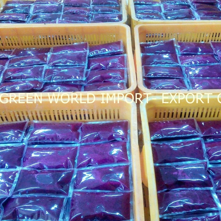 Natural Frozen Red Dragon Fruit Puree From Vietnam - Best Price Now ...