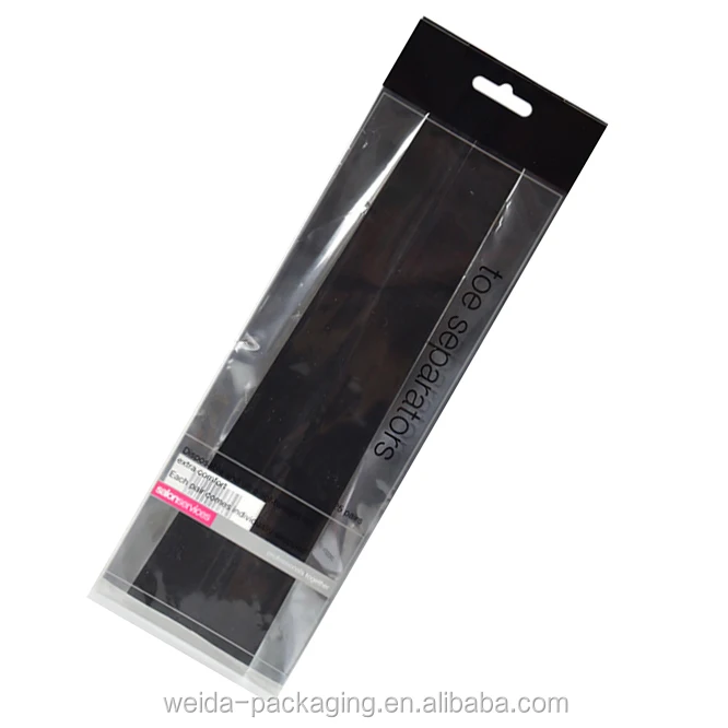 Polybag With Header Card Opp Header Plastic Bag Self Adhesive Bags Bopp ...