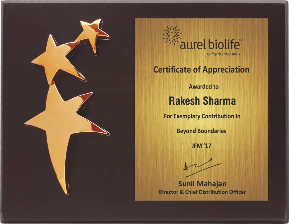 Personalized Mementos - Trophies & Plaques for Best Employees