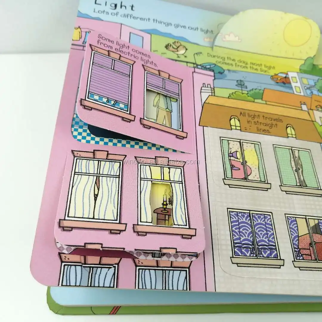 Lift The Flap Board Book For Kid,Children's Lift The Flap Books ...