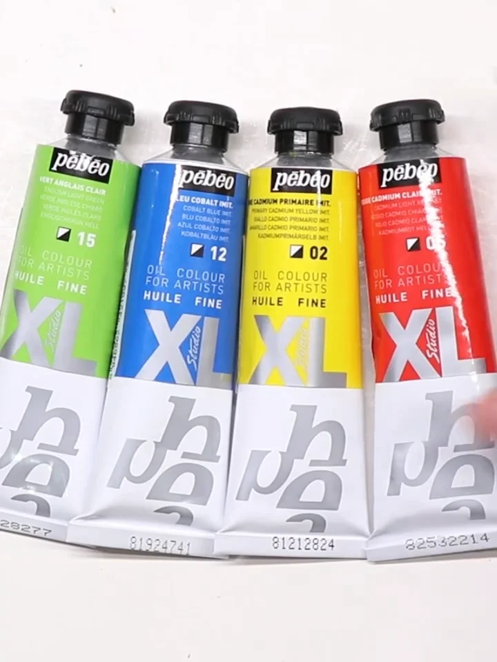 Pebeo 78 Colours 37/80/180/200ml Artist Professional Aluminium Tube ...