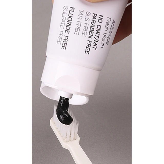 Black Toothpaste For Sensitive Good Toothpaste Without Chemical Raw ...