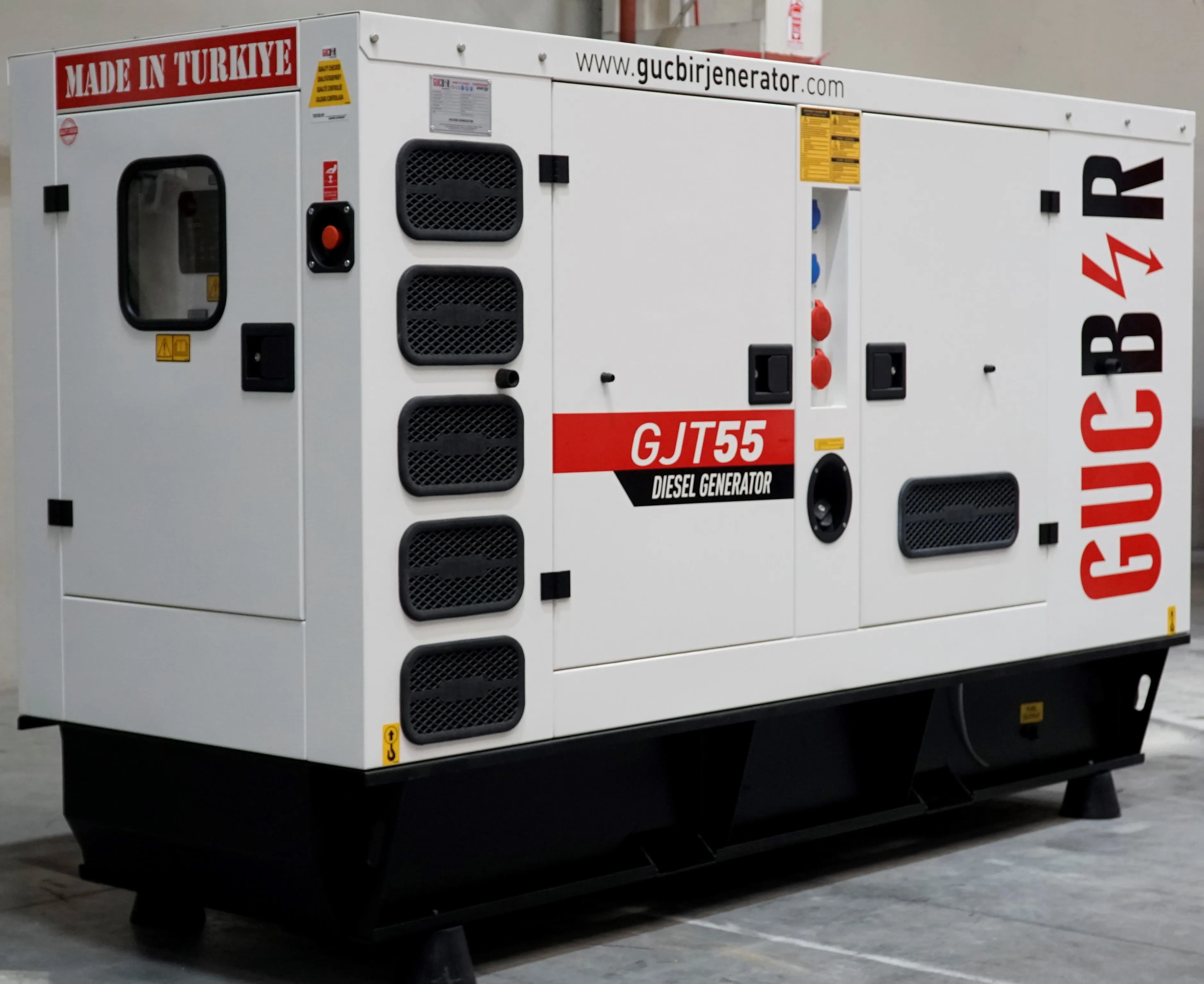 55 Kva Diesel Genset Diesel Generator Alternator Ats Cb Canopy ...