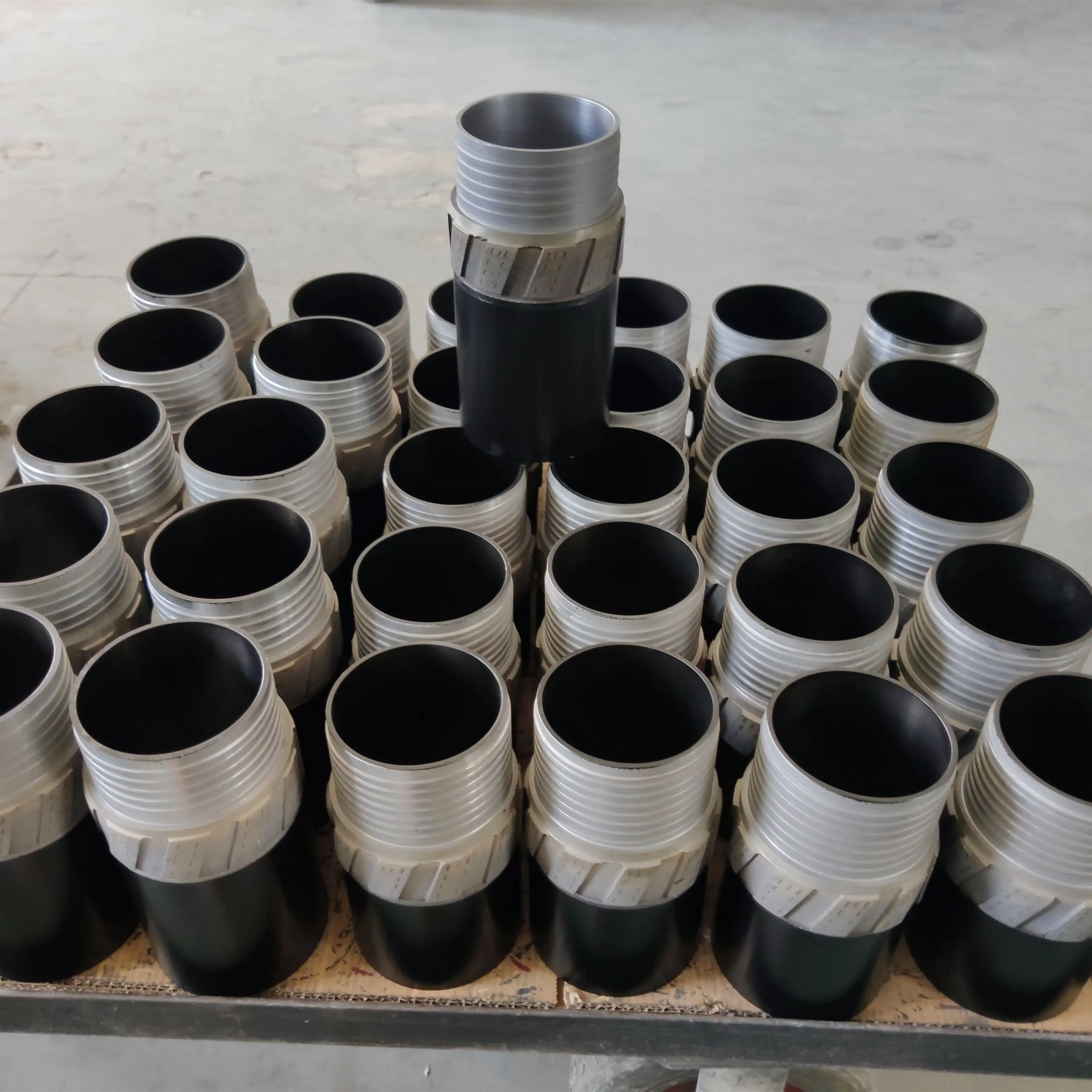 JINSHI Diamond Locking Couplings with Tang NQ HQ Back Reamer