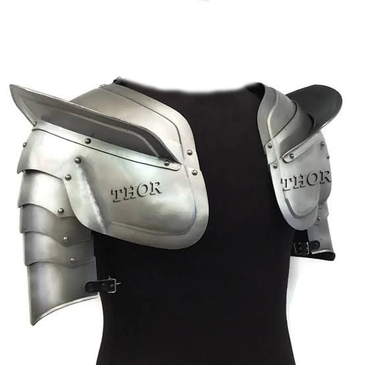 Medieval Wearable Steel Warrior Pauldron Medieval Shoulder Armor Set 18 ...