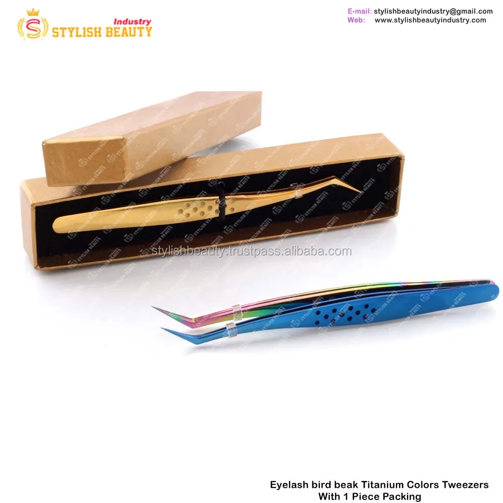 Professional 1 Piece Card Box Packing For Eyelash Extension Tweezers ...