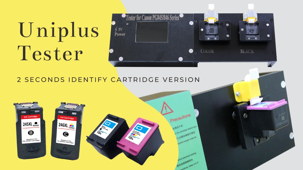 Empty Ink Cartridge Nozzle Testing Machine for HP Canon
