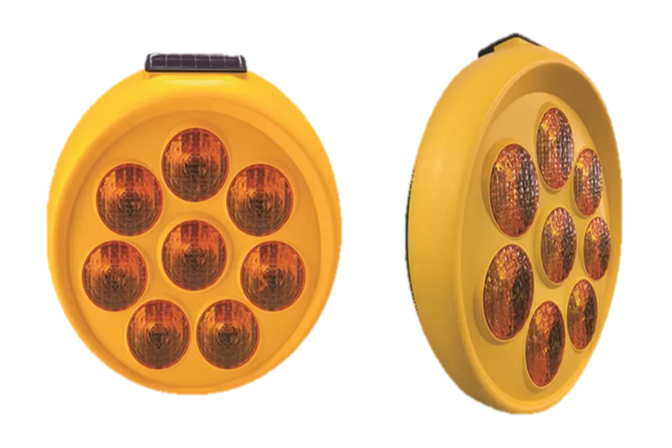 Solar Sunflower Flashing Warning Light - SASO Certified